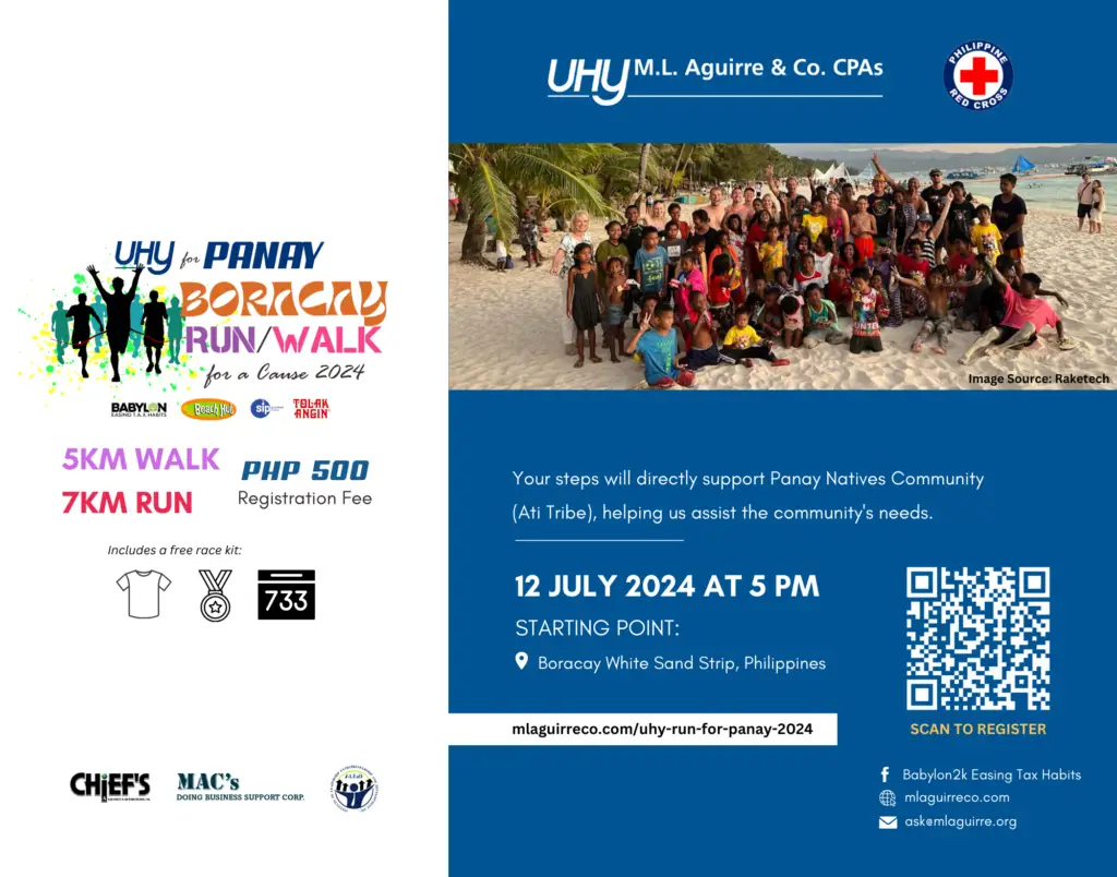 UHY Run for Panay 2024 | UHY-M.L. Aguirre and Co., CPAs